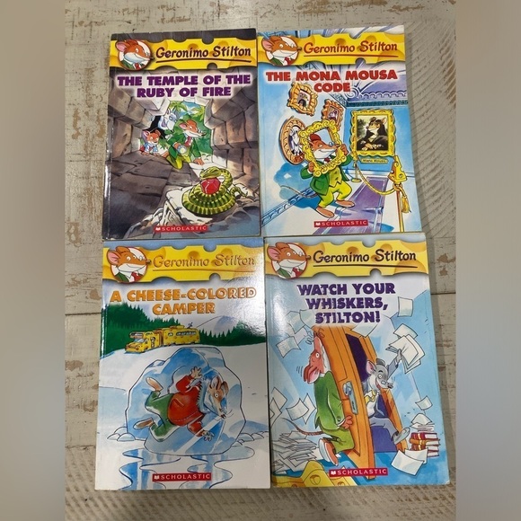 Other | Set Of 4 Geronimo Stilton Books | Poshmark